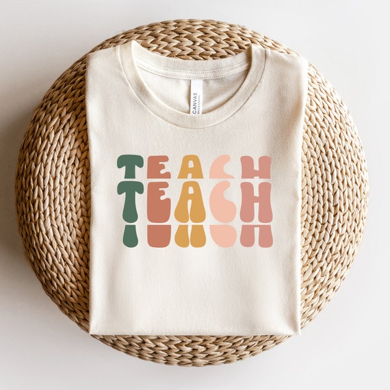 Teach Stacked SVG Cricut Cut File Digital Download Eps Dxf - Etsy