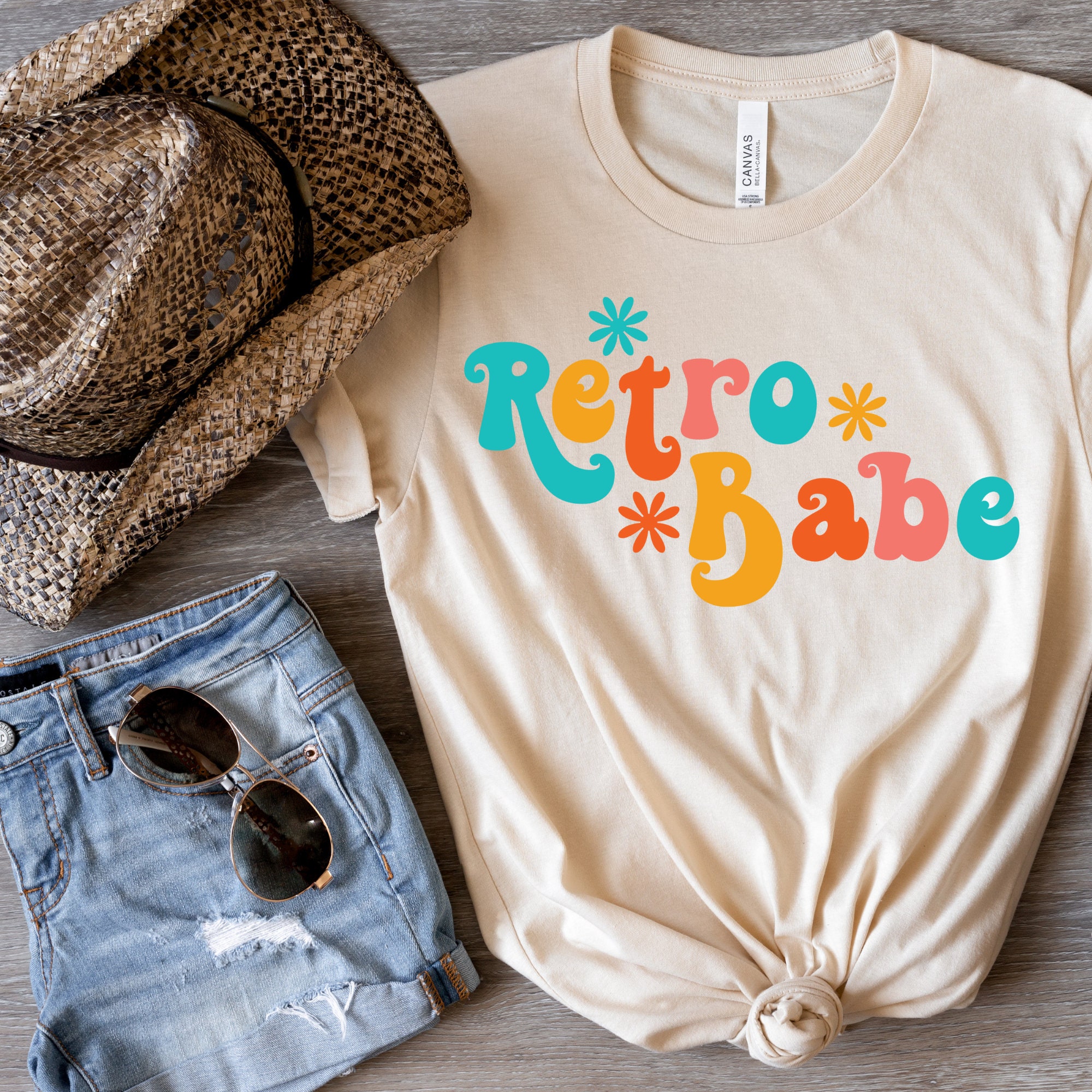 Retro Babe SVG Retro Summer Shirt Svg, Retro Quote Svg, 70's Style Svg ...