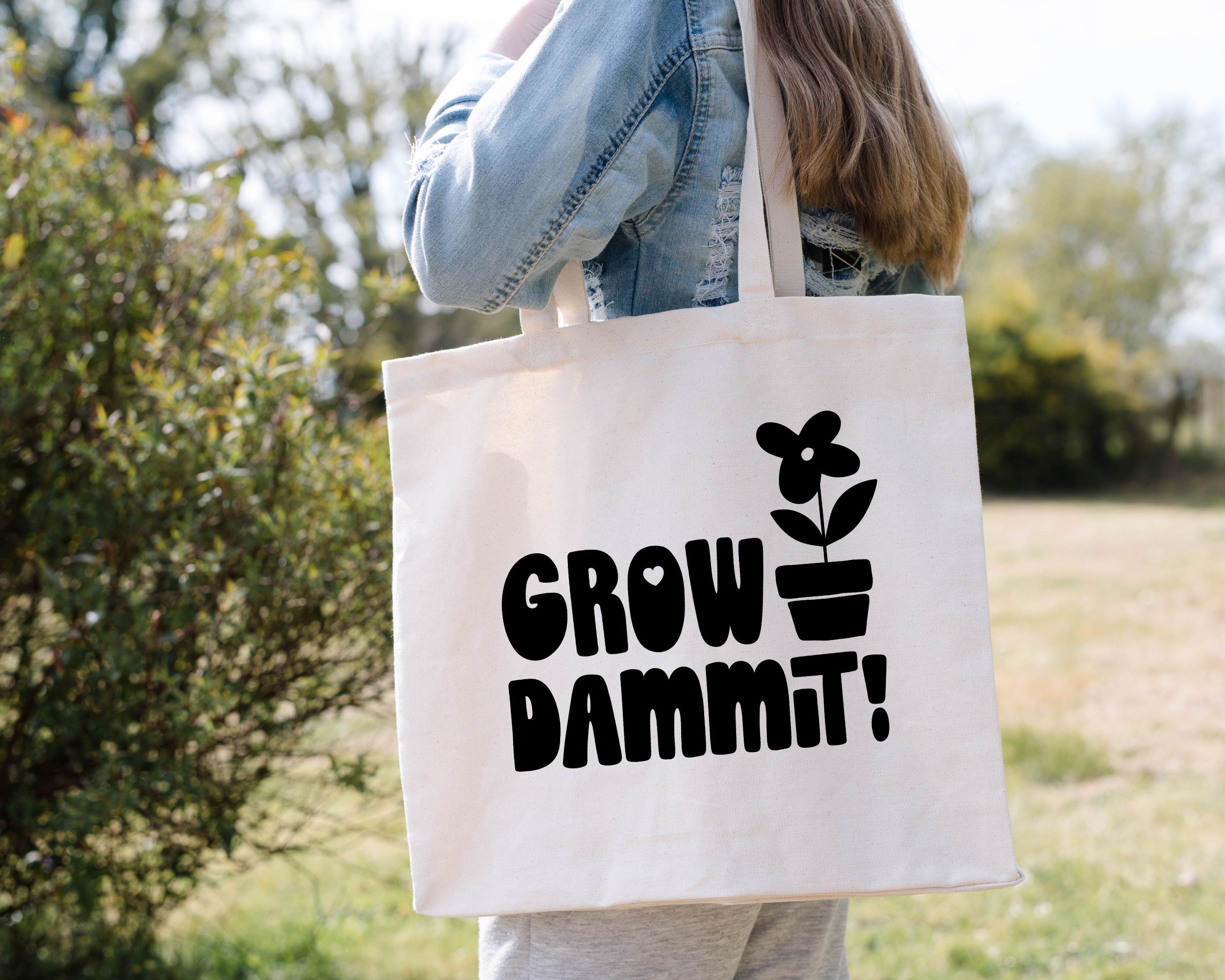 Grow Dammit SVG Digital Download Eps Dxf Png Funny Plant | Etsy