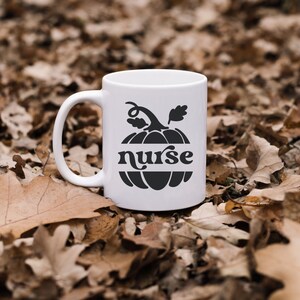 Pumpkin Nurse SVG Cut File- Autumn Nurse Shirt Svg - Fall Nurse - Nurse ...