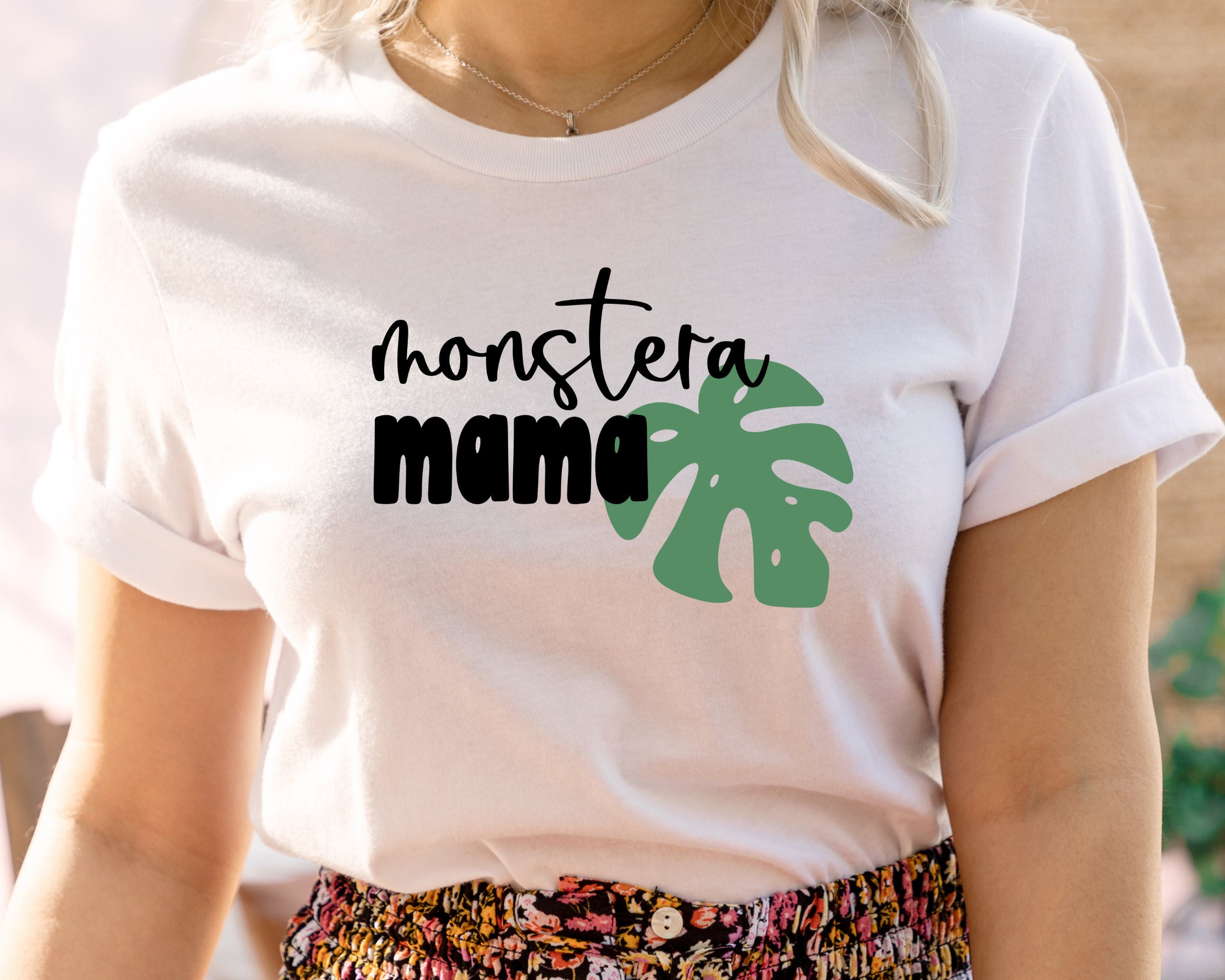 Monstera Mama SVG Digital Download, Eps, Dxf, Png Houseplant SVG Plant ...