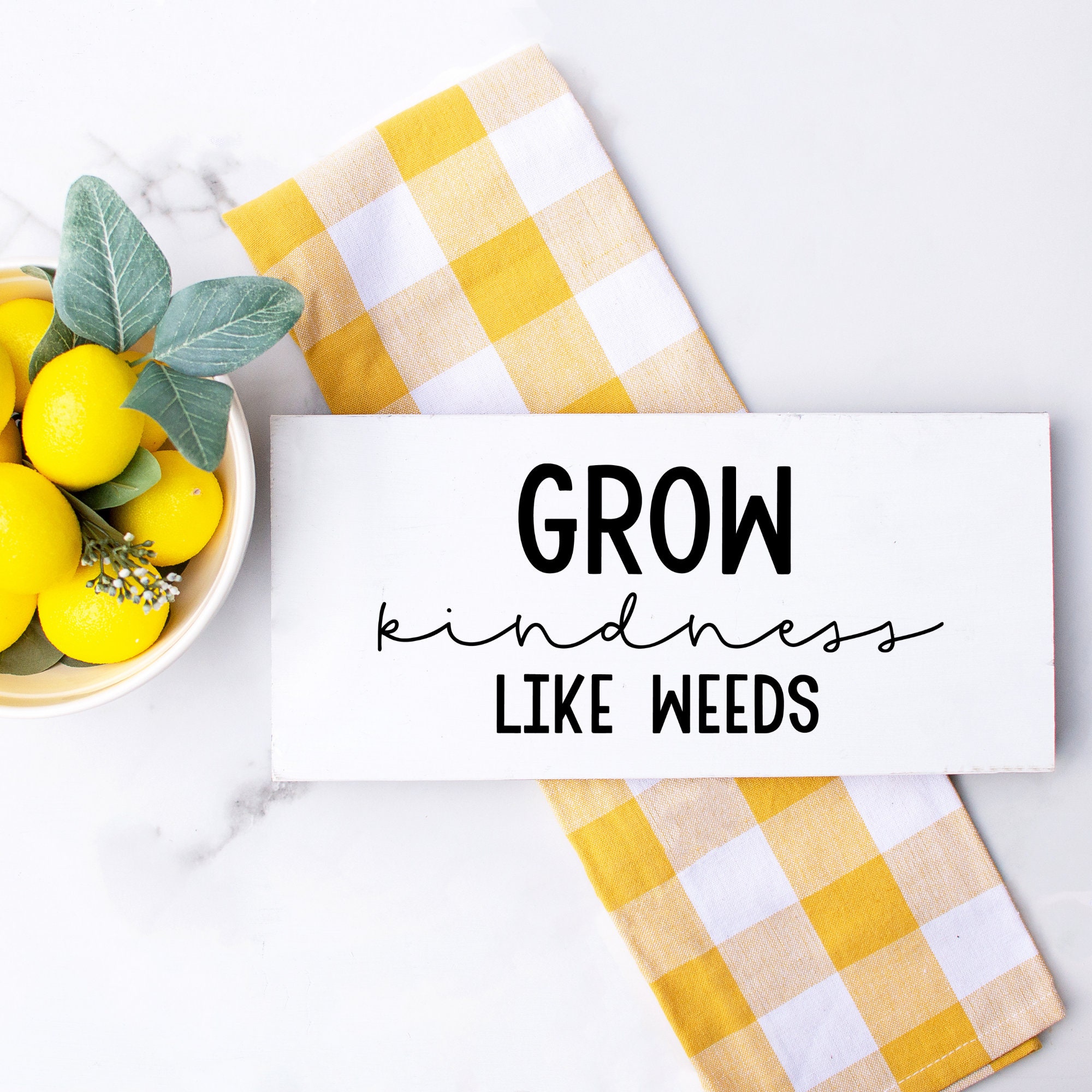 Grow Kindness Like Weeds SVG Eps Dxf Png Cut File for - Etsy