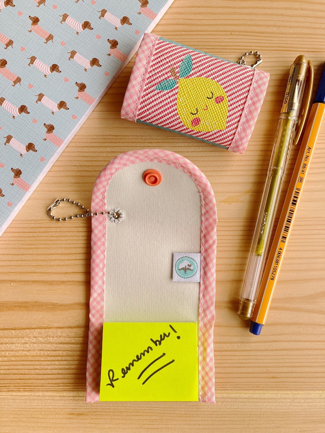 Keychain, Notepad Case, Teacher Gift, Cute Gift, Key Holder, Women's ...