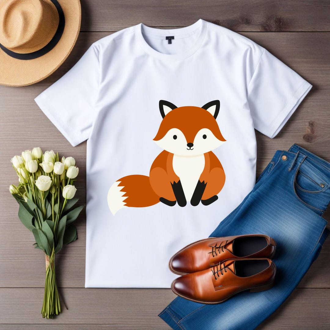 Fox Svg, Foxes Png, Deer Fox Vector File, Fox Forest Svg, Animals Svg ...