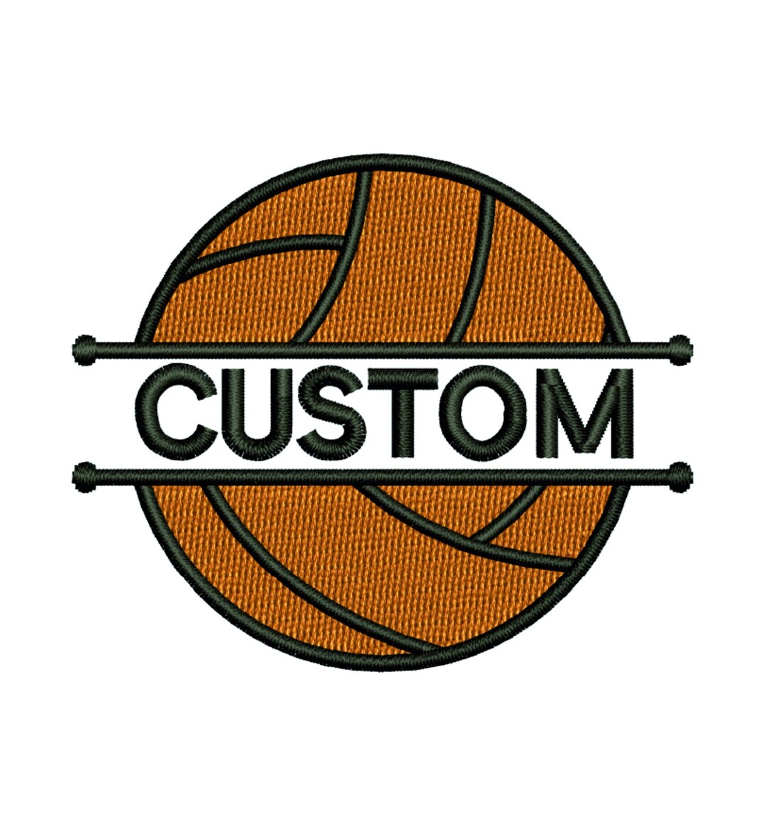 Custom Volleyball Logo Machine Embroidery Designs | Mascot Logo ...