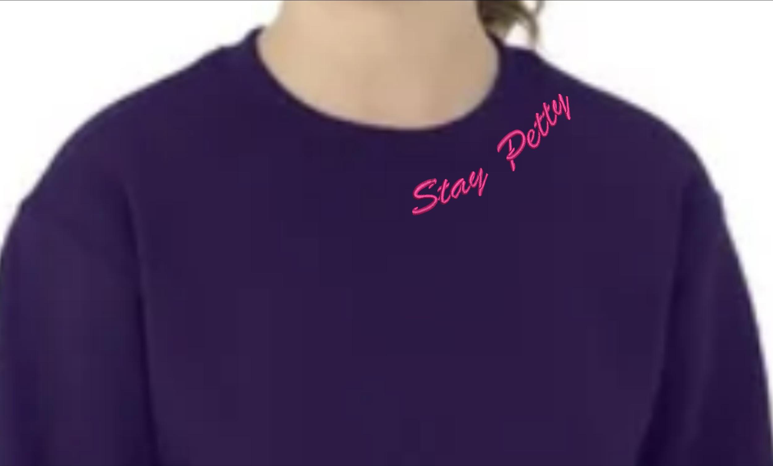 Stay Petty Machine Embroidery Designs | Western Embroidery Patterns ...