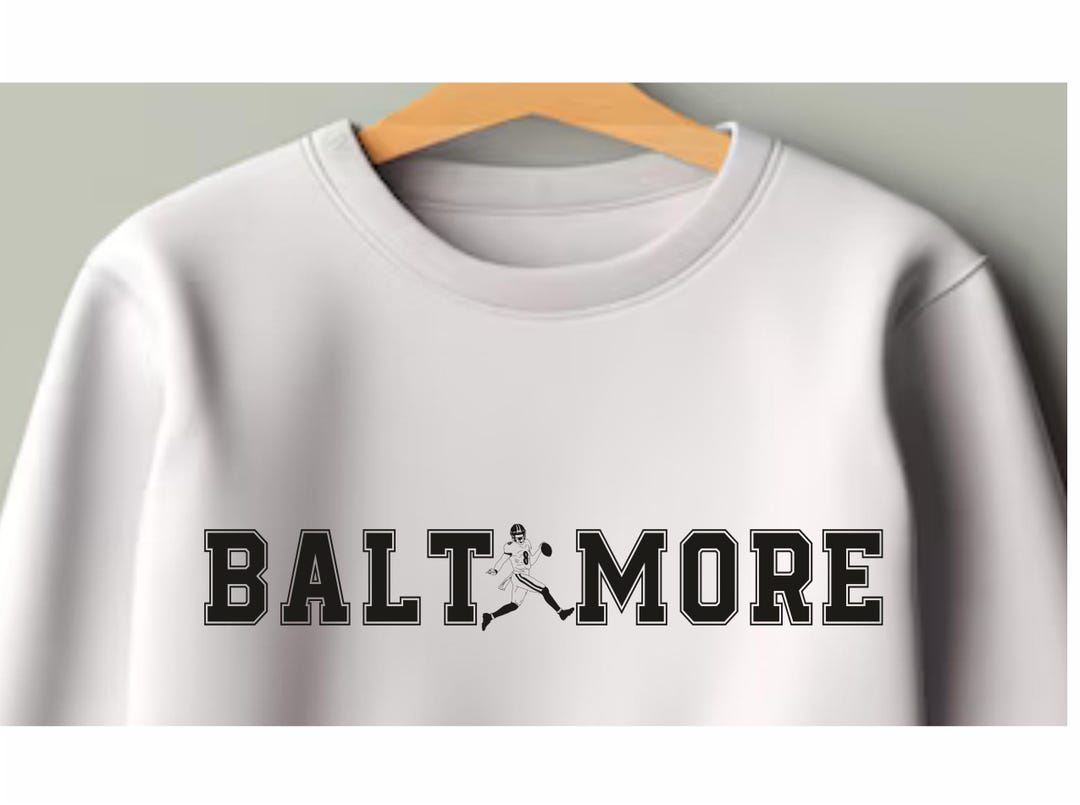 Baltimore Letters Svg, Baltimore Png, Baltimore Outline Letters Vector ...