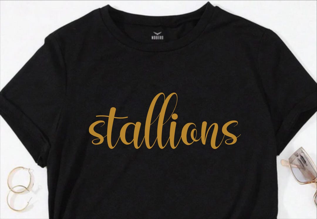 Stallions Svg, Stallions Letters Png, Stallions Horse Vector Files ...