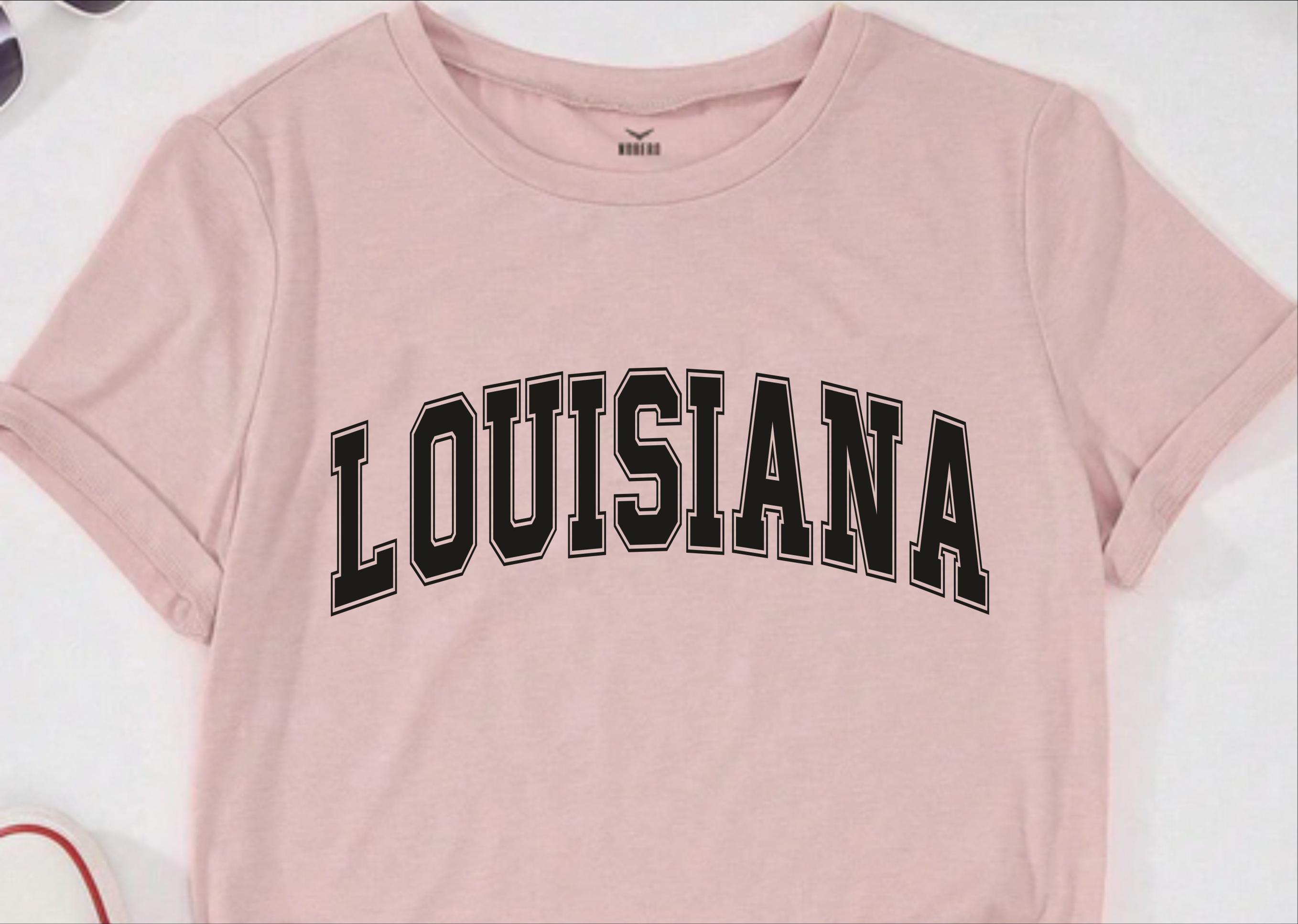 Louisiana Svg, Louisiana Font Png, Louisiana Letters Vector File ...