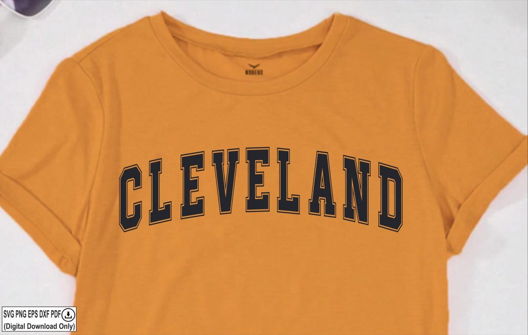 Cleveland Svg, Cleveland Letters Png, Cleveland Vector File, Cleveland ...