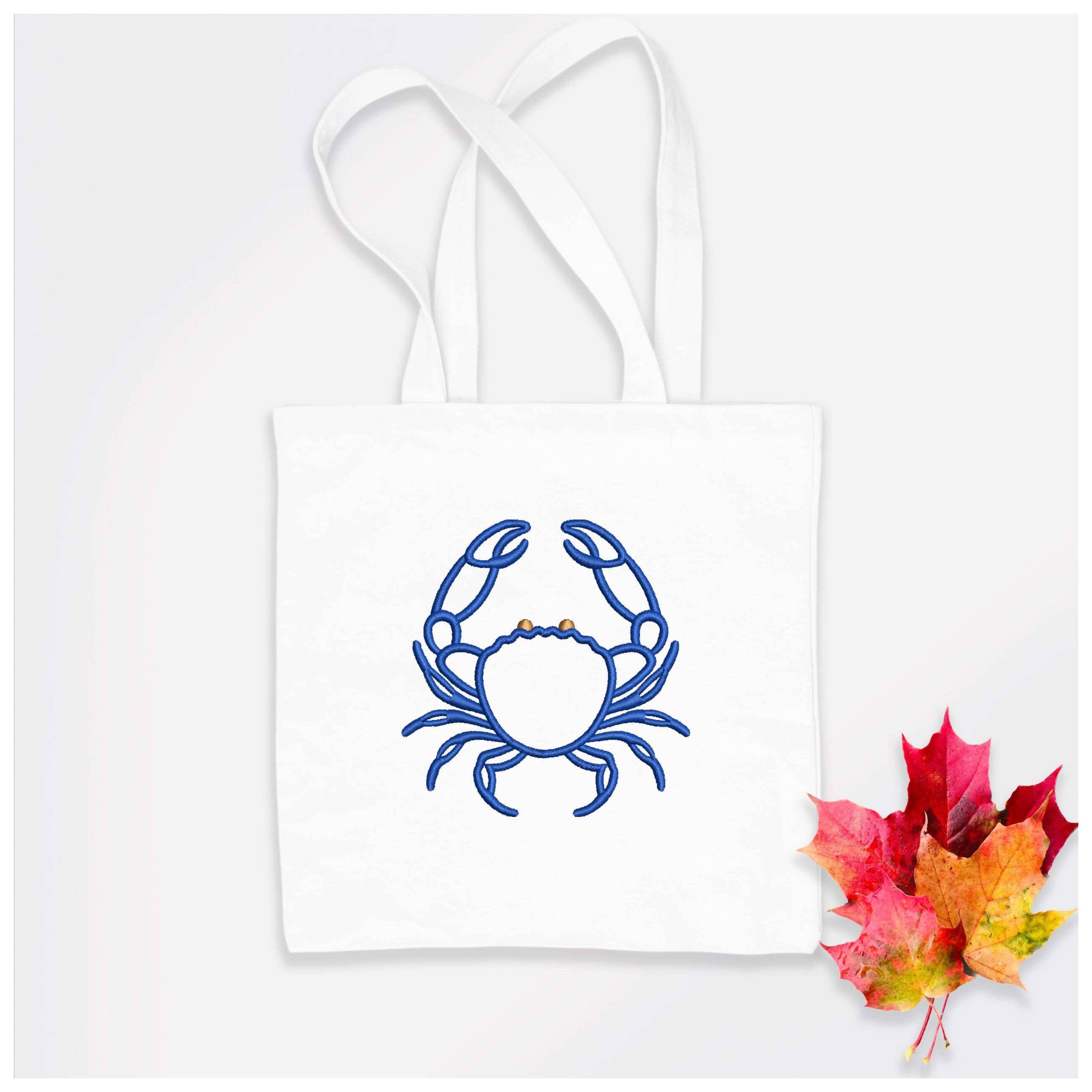 Costal Crab Machine Embroidery Design | True Crabs Embroidery Pattern ...