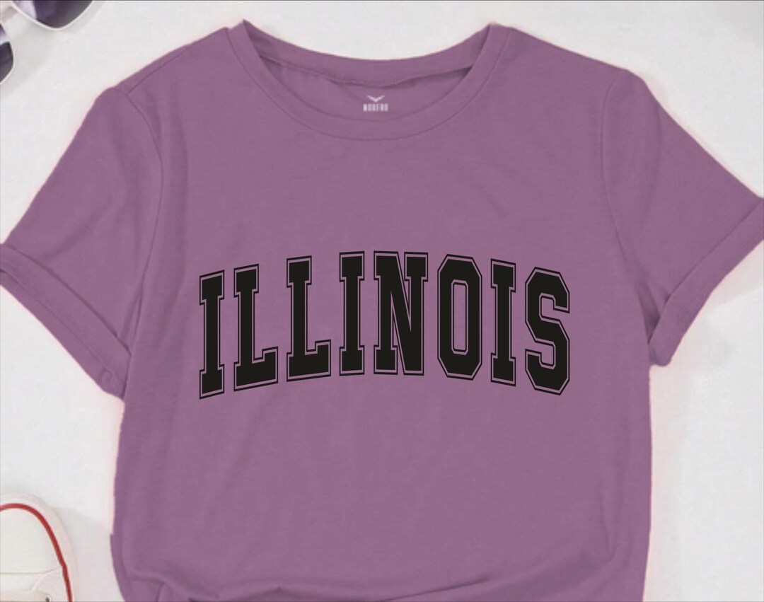 Illinois Letters Svg, Illinois Png, Illinois Outline Vector File ...