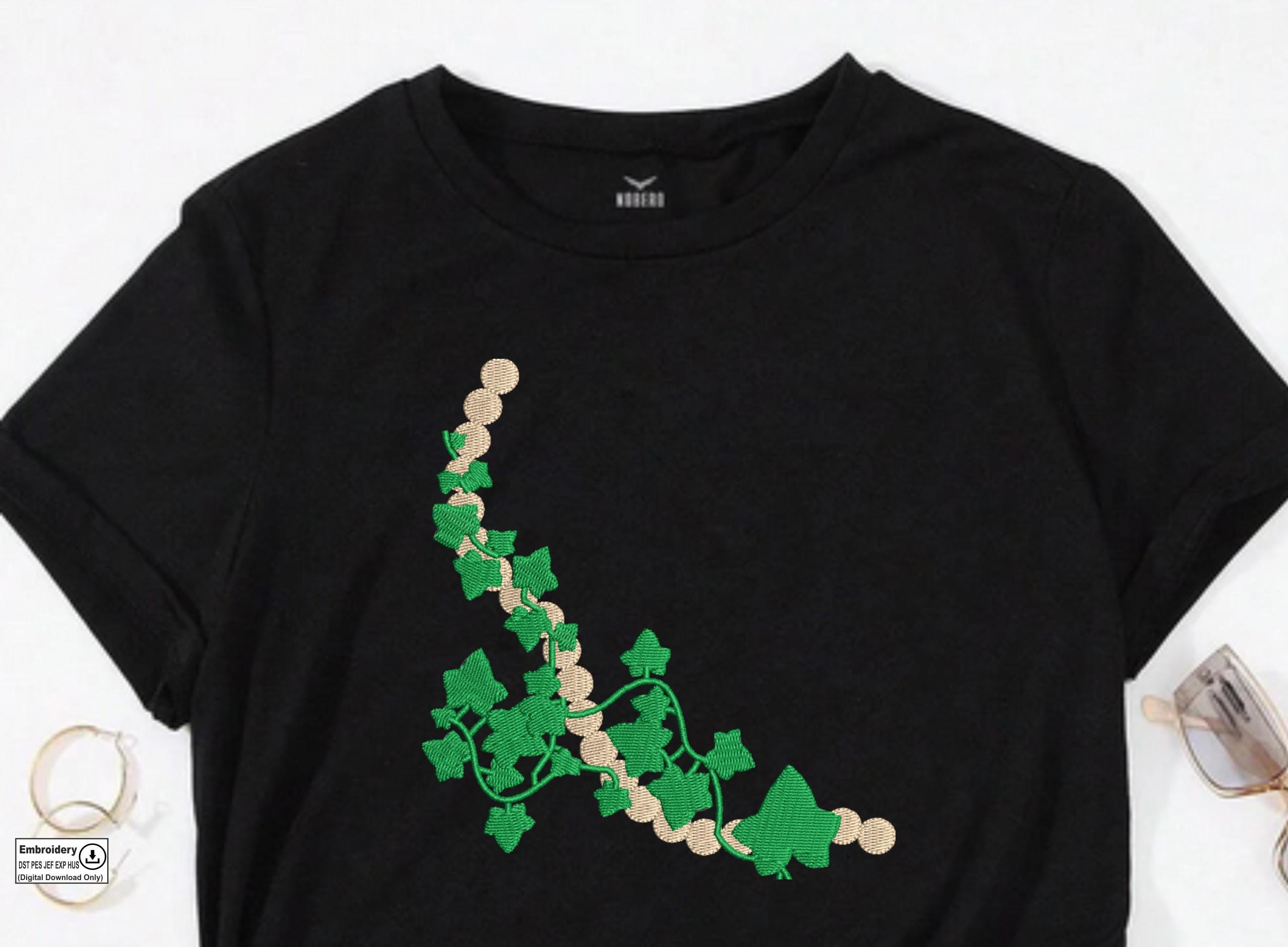 Pearl Ivy Leaf Machine Embroidery Design | Ivy Leaves Embroidery ...