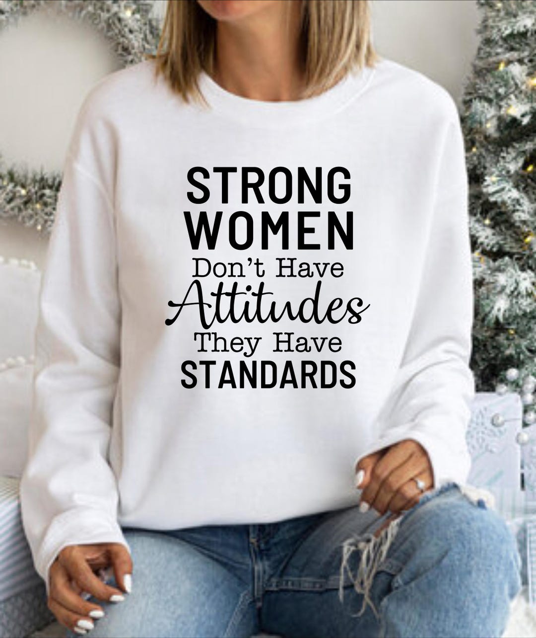 Strong Women Svg, Strong Women Dont Have Attitudes Png, Women Vector ...