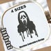 Halloween Scream Machine Embroidery Designs | Ghost Face Embroidery ...