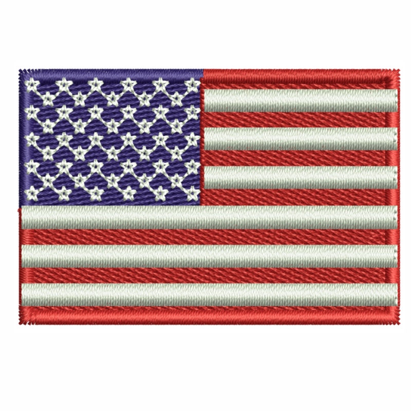 American Flag Embroidery - Etsy