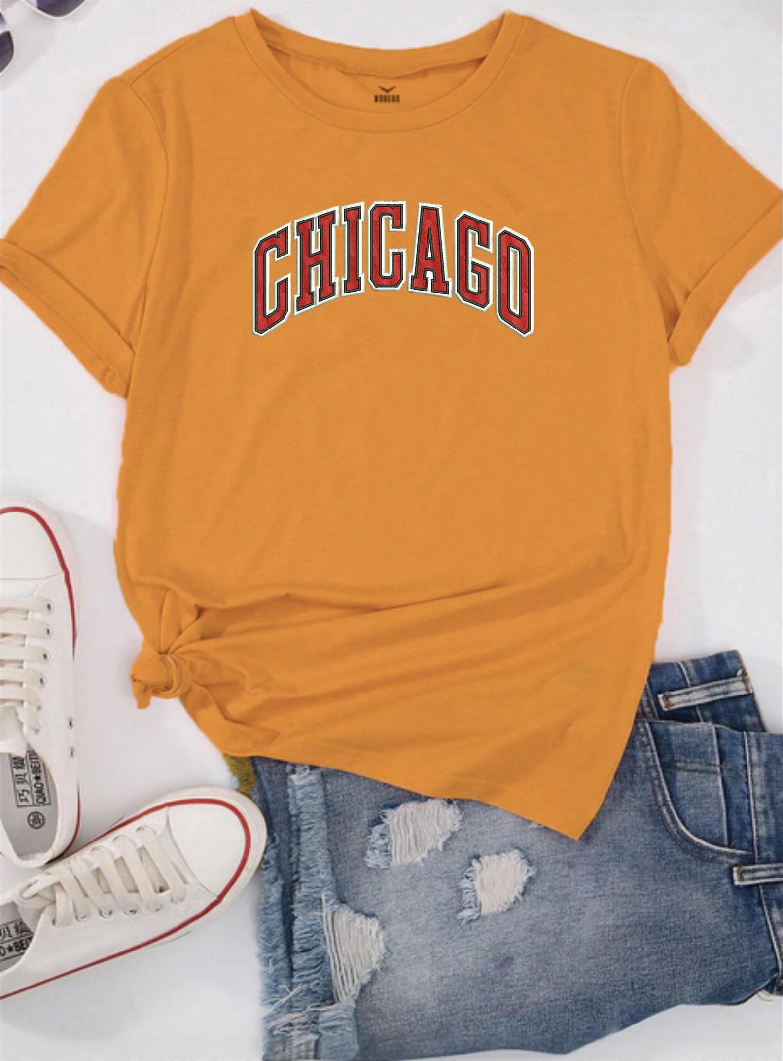 Chicago Varsity Letter Machine Embroidery Designs | Chicago Arched ...
