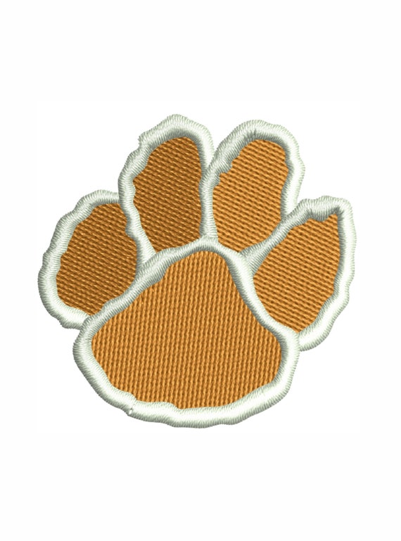 Paw Embroidery Design Paw Prints Embroidery Design Pattern - Etsy