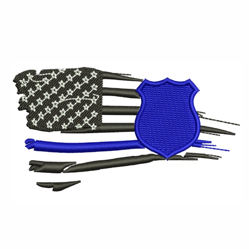 Police Embroidery - Etsy