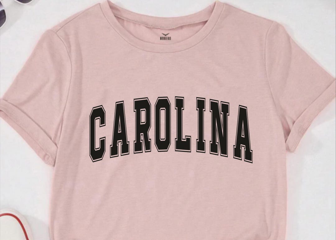 Carolina Svg, Carolina Png, Carolina Letters Vector File, Carolina ...