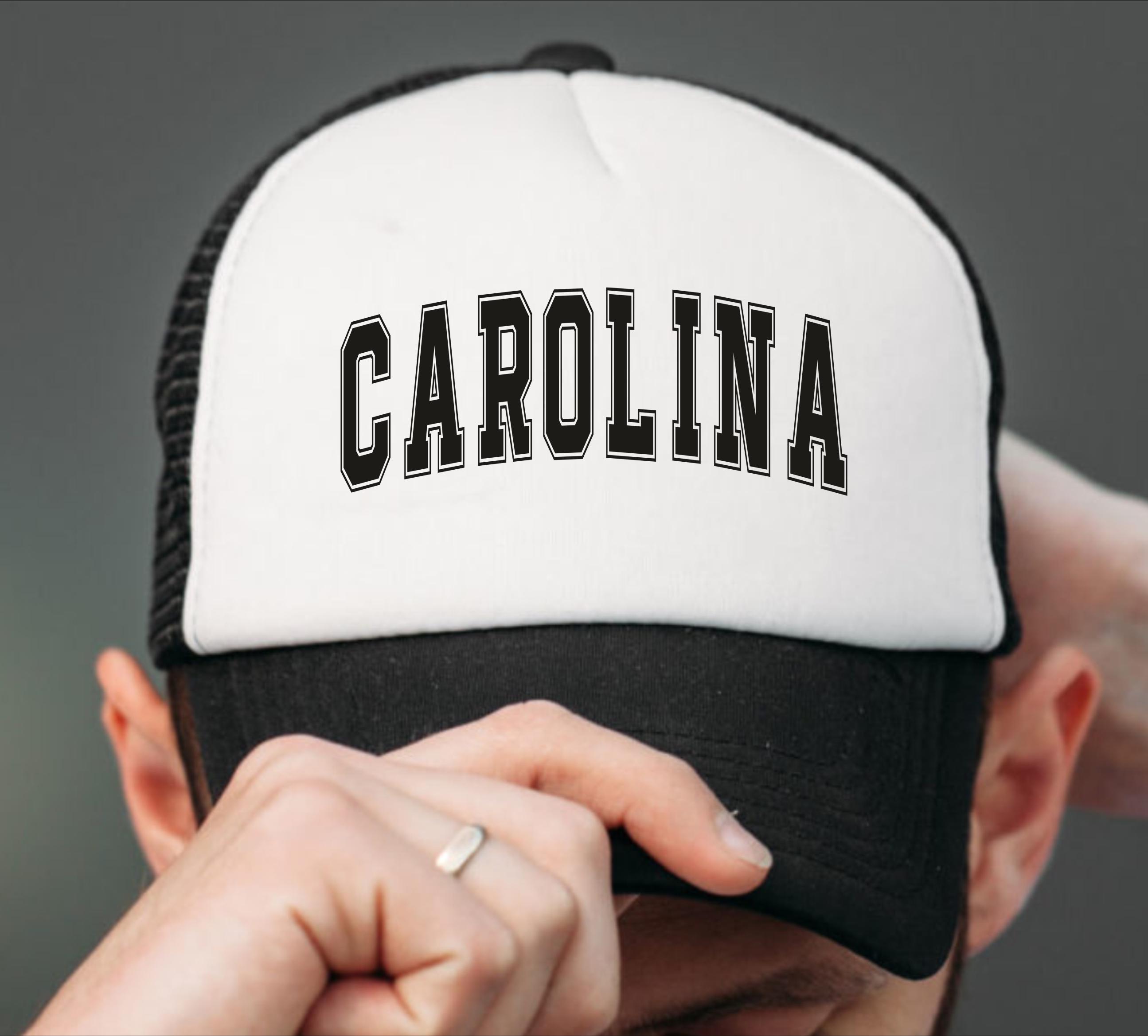 Carolina Svg, Carolina Png, Carolina Letters Vector File, Carolina ...