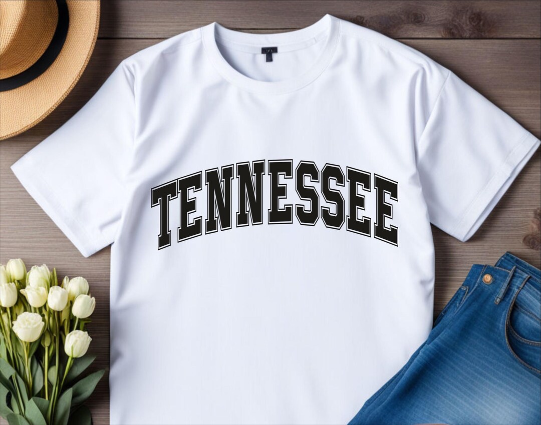Tennessee Letters Svg, Tennessee Png, Tennessee Font Vector File ...