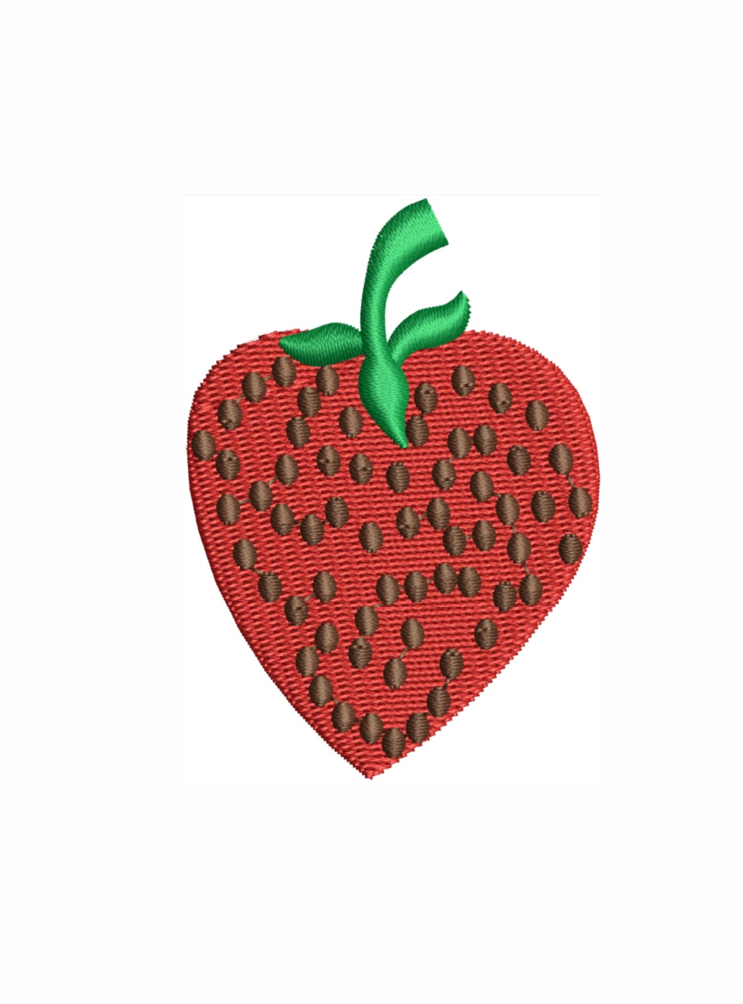 Strawberry Machine Embroidery Design Mini Strawberry Embroidery Design ...