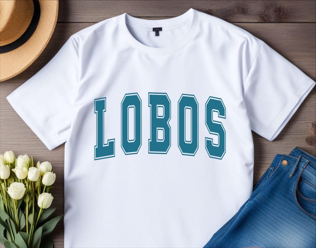 Lobos Svg, Lobos Letters Png, Lobos Font Vector File, Lobos Svg Cut ...