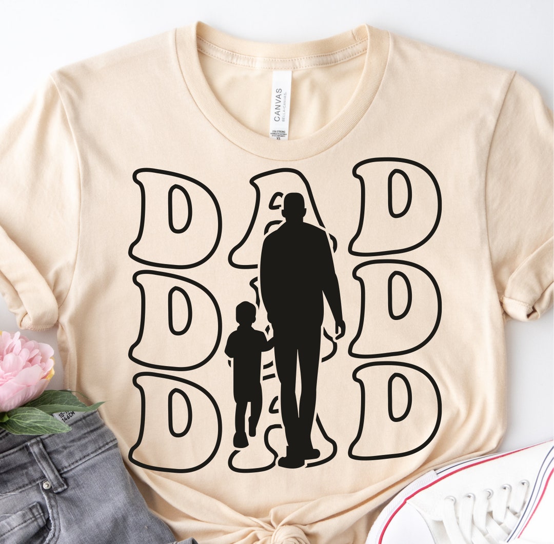 Dad and Son Svg, Fathers Day Png, Fathers and Son Vector File, Fathers ...