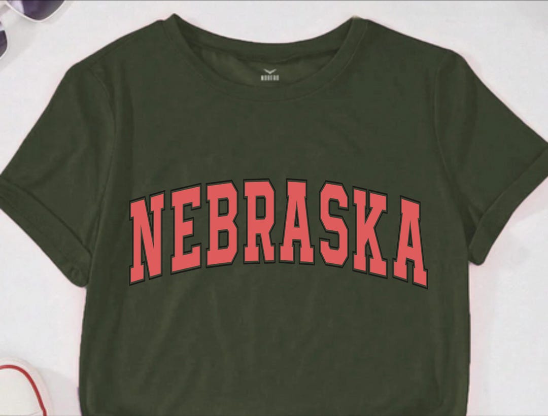 Nebraska Svg, Nebraska Letters Png, Nebraska Font Vector File, Nebraska ...
