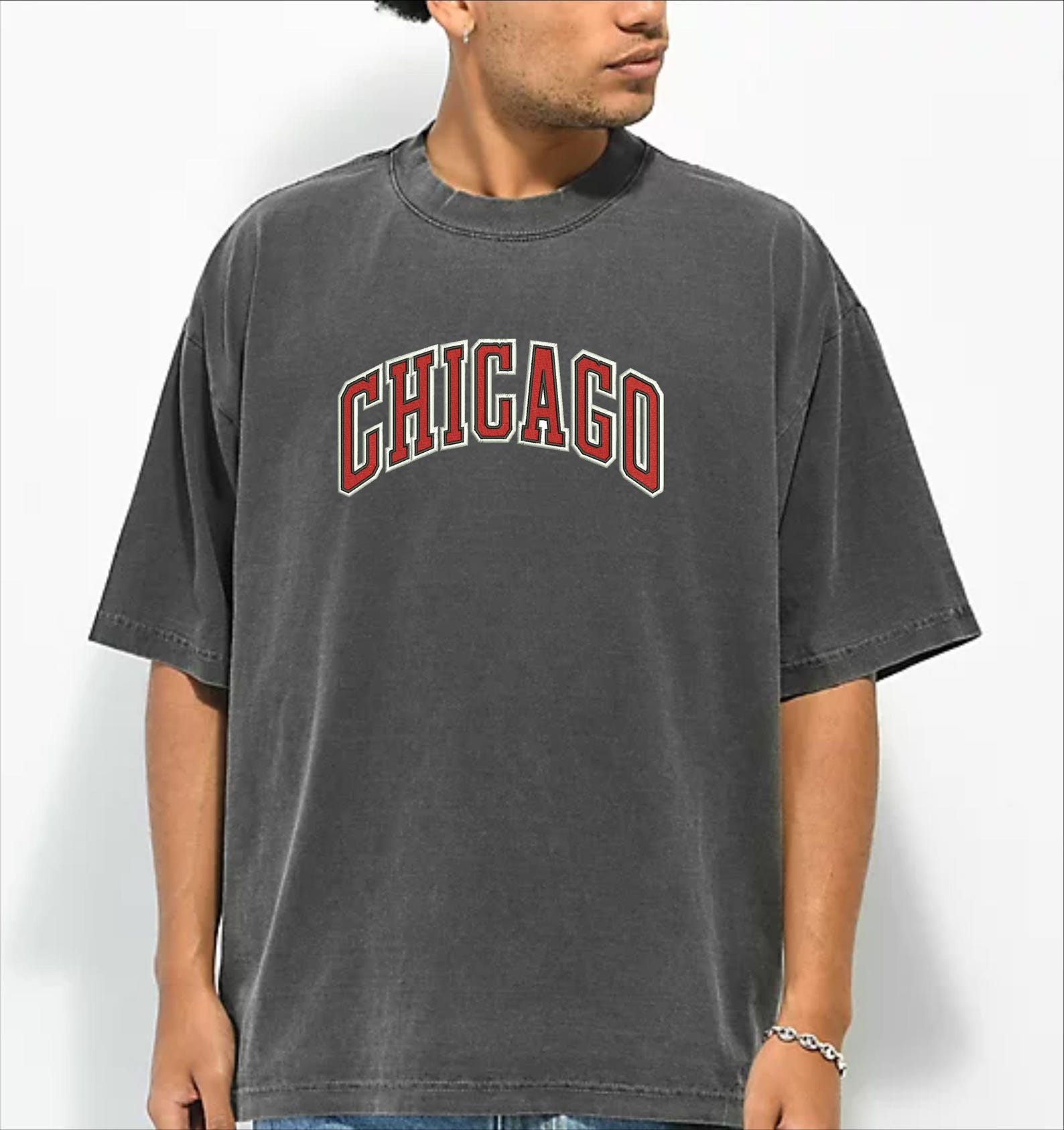 Chicago Varsity Letter Machine Embroidery Designs | Chicago Arched ...