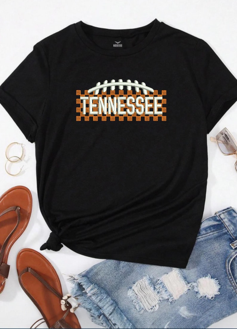 Tennessee Checkered Machine Embroidery Design | Tennessee State ...