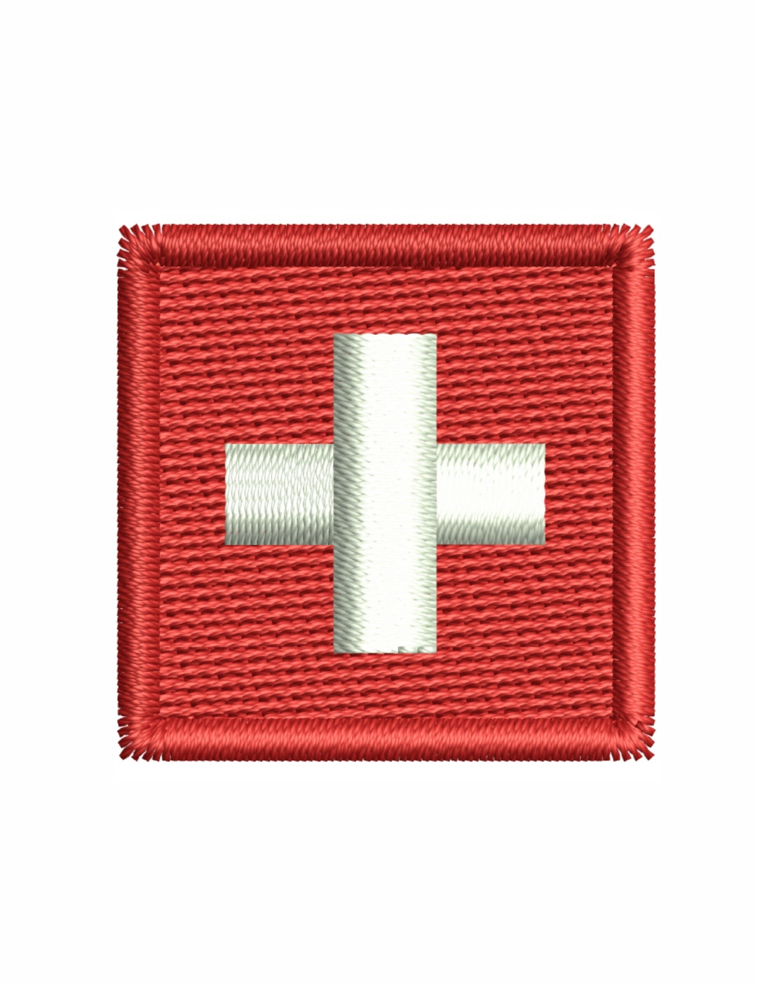 Swiss Flag Embroidery Design | Switzerland Flag Embroidery Design ...