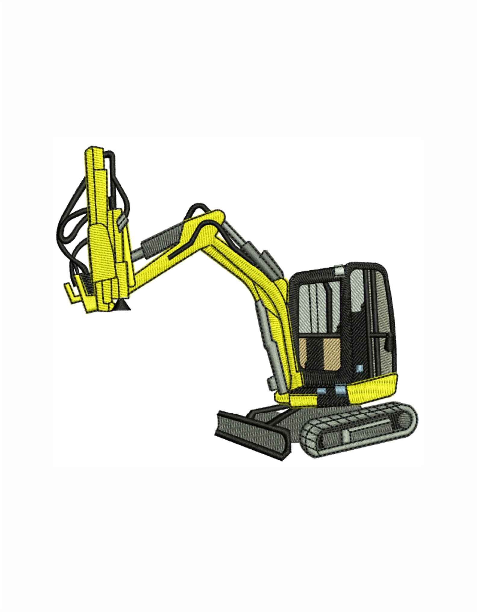 Digger Embroidery Designs Pack Excavators Embroidery Bundel - Etsy