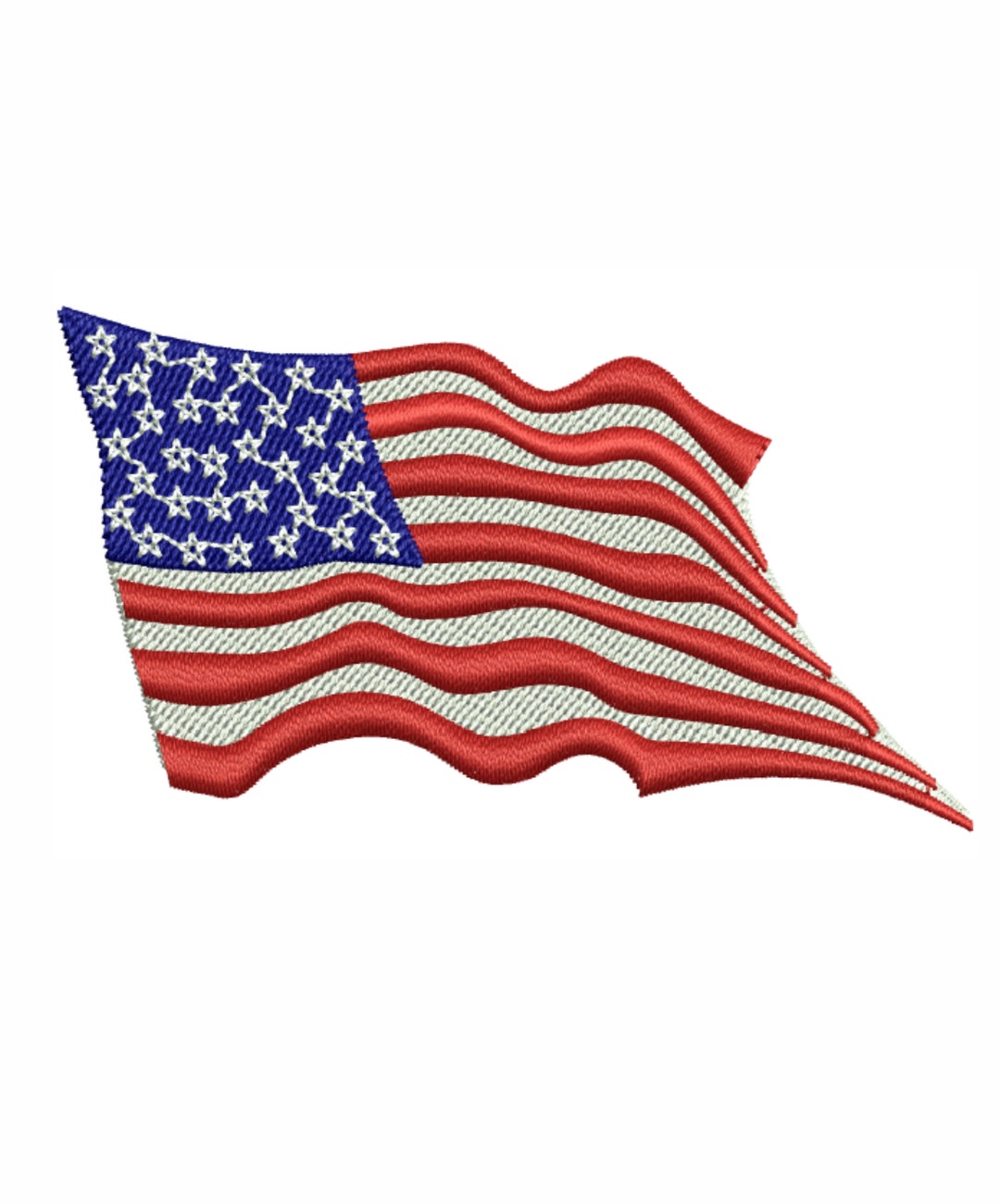 USA Flag Embroidery Design | American Machine Embroidery Pattern | Us ...