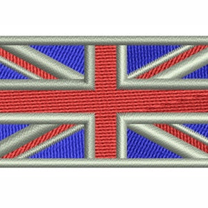 Union Jack Flag Embroidery Design | United Kingdom Flag Embroidery ...