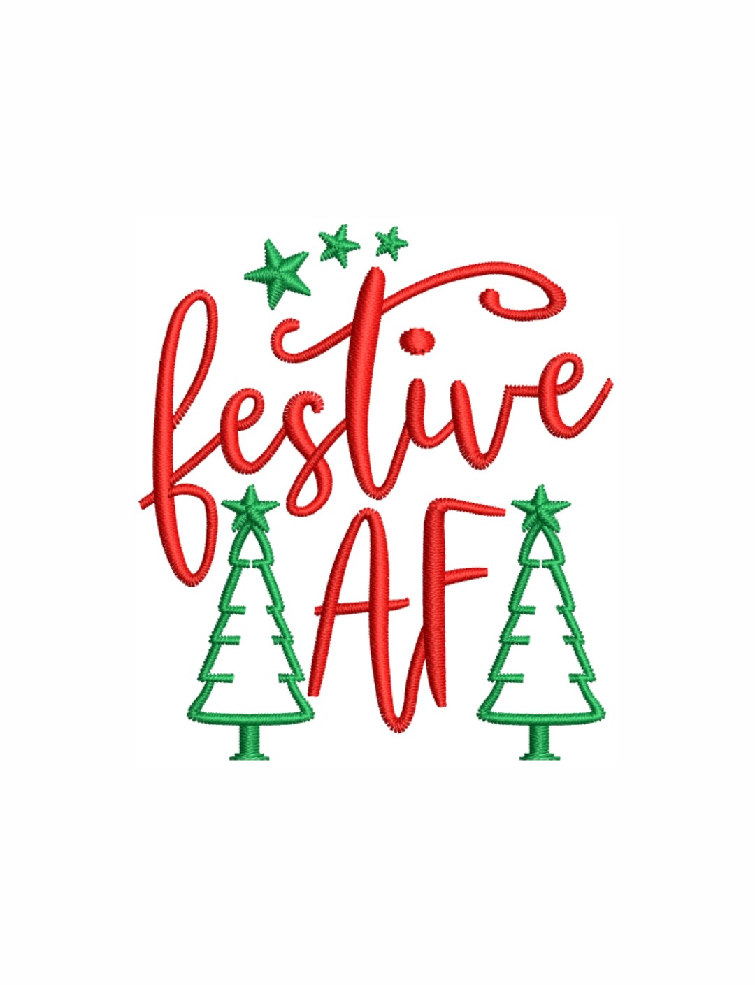 Christmas Festive Embroidery Design Christmas Holiday Dst File Happy ...