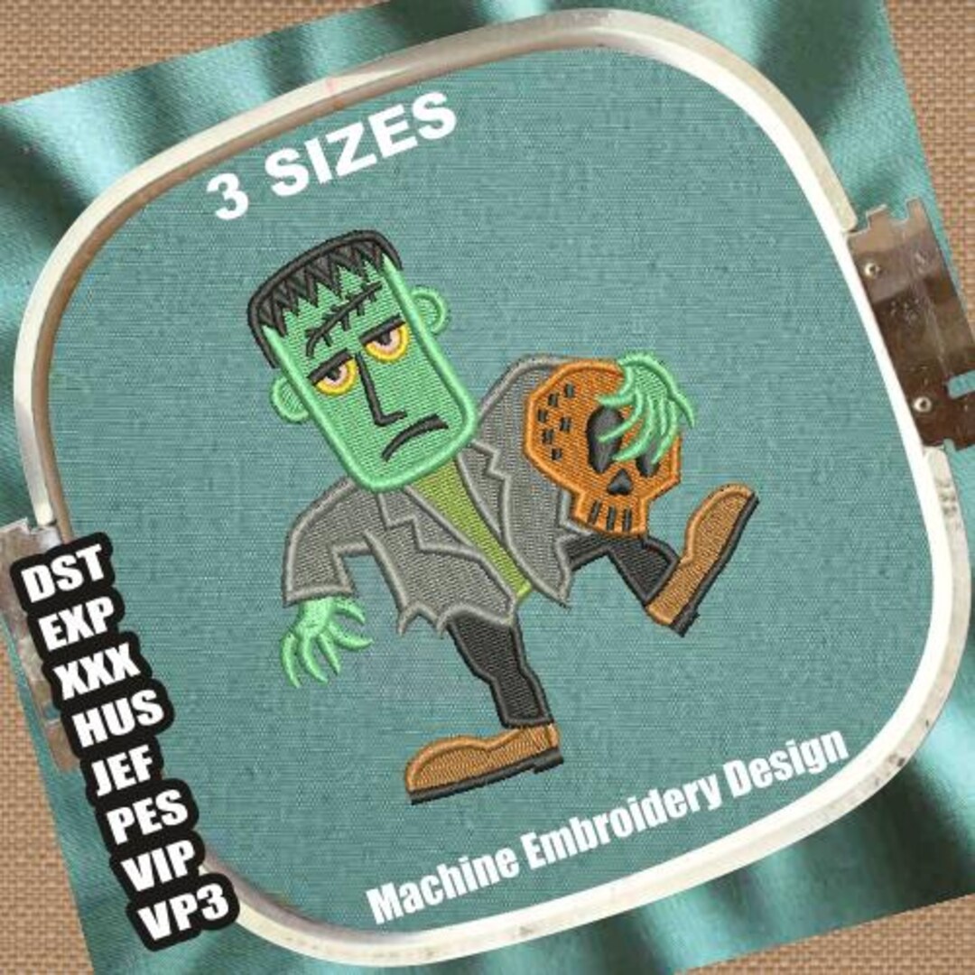 Halloween Machine Embroidery Designs | Halloween Skull Embroidery ...