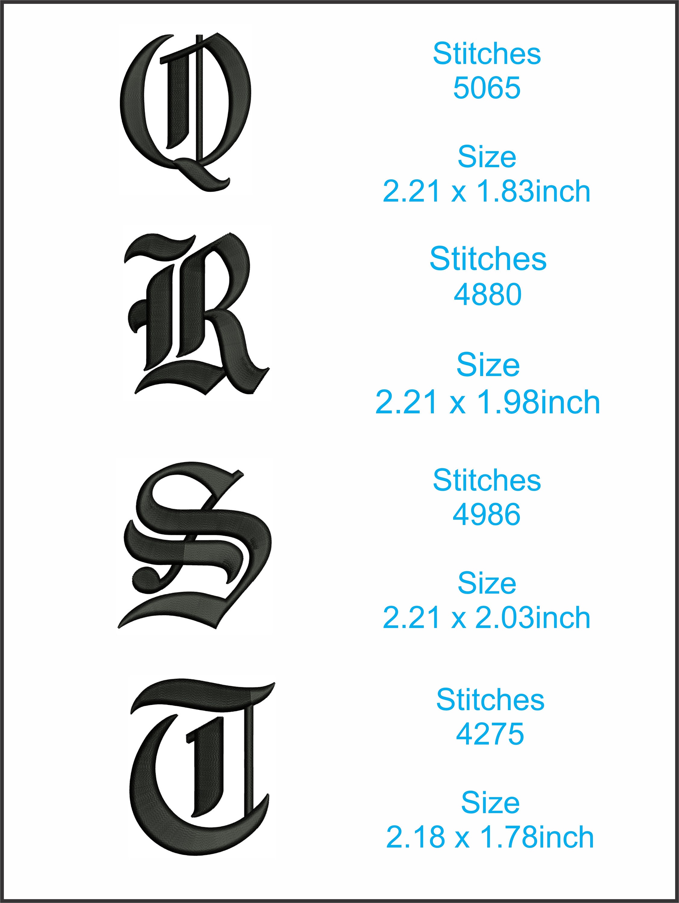 Raised Puff Letter Pack Embroidery Design | 3D Puff Bundle Embroidery ...