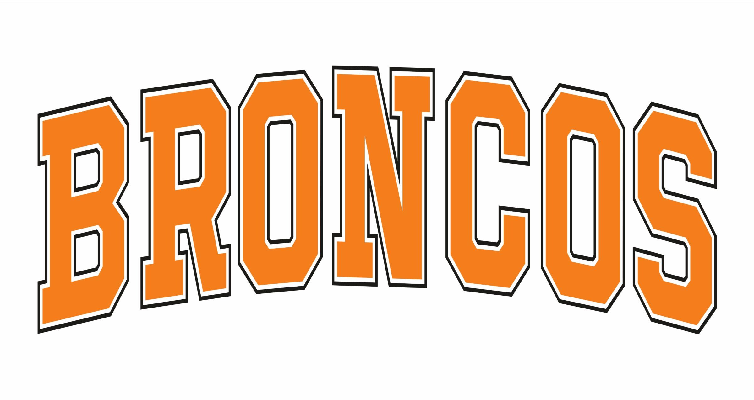 Broncos Letters Svg, Broncos Font Png, Broncos Vector File, Broncos ...