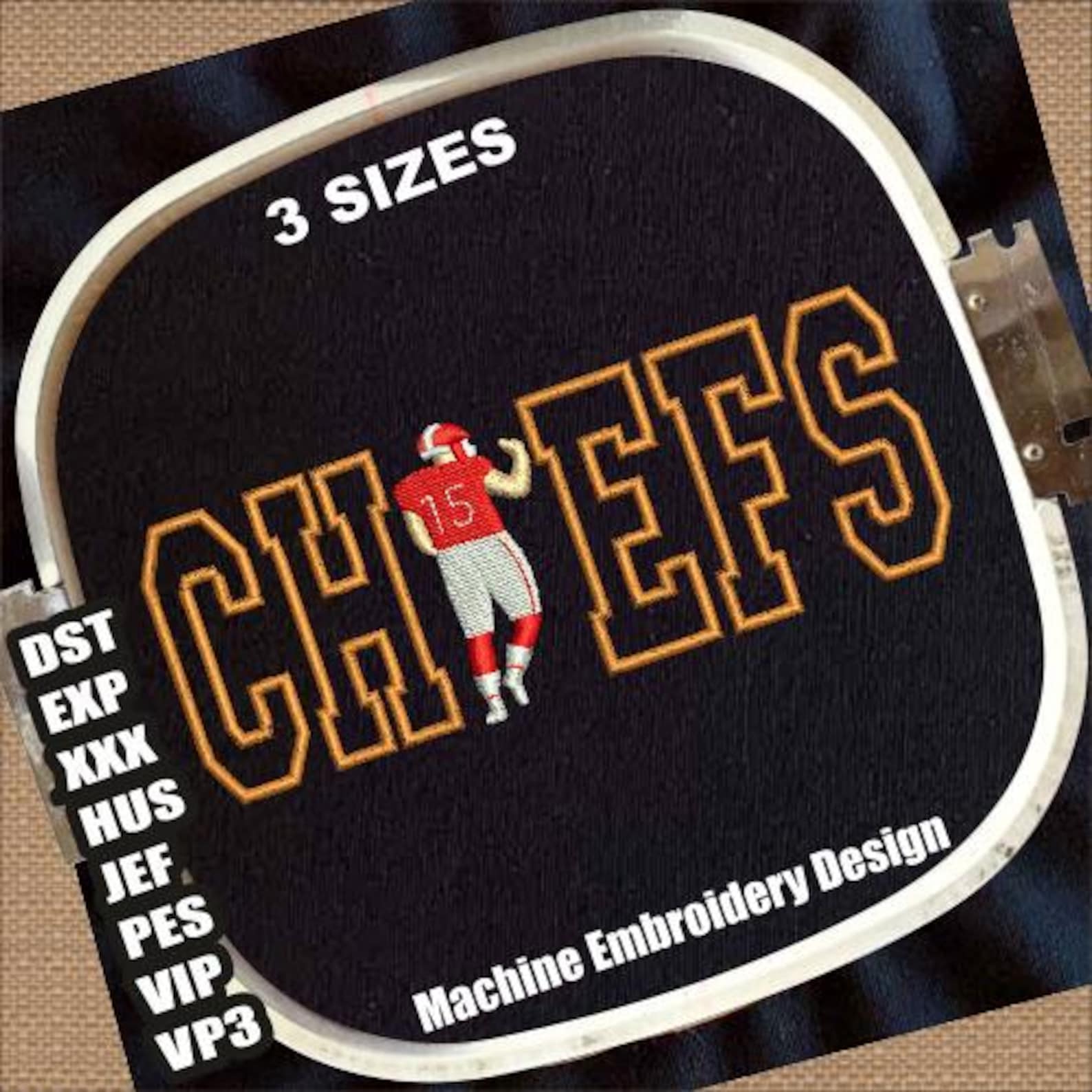 Chiefs Machine Embroidery Designs | Chiefs Outline Embroidery Patterns ...