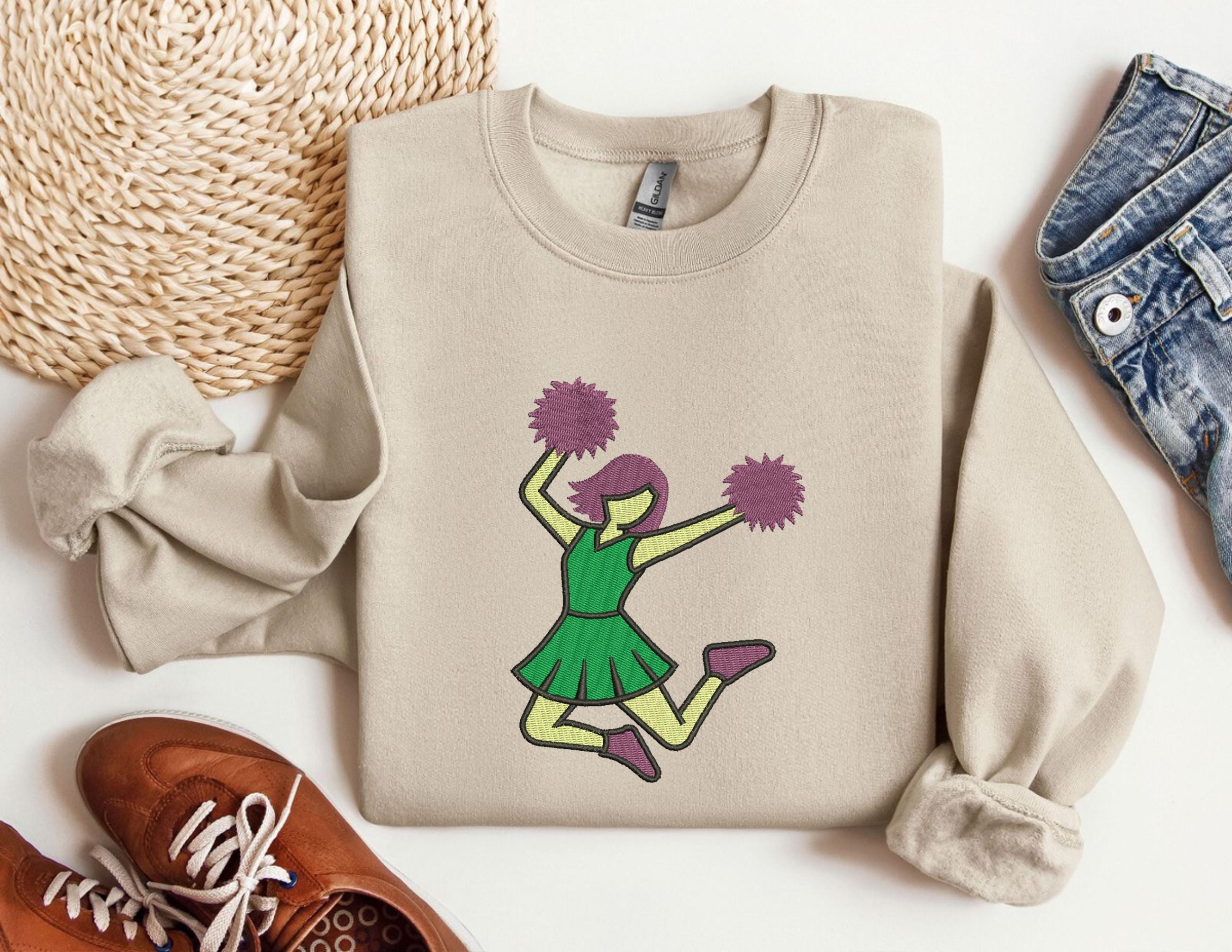 Cheergirl Machine Embroidery Designs | Cheerleading Girl Embroidery ...