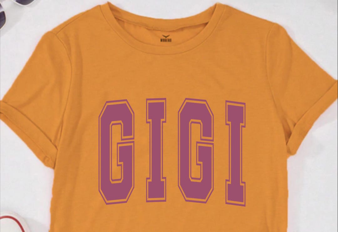 Gigi Svg, Gigi Letters Png, Gigi Font Vector File, Gigi Letters Font ...