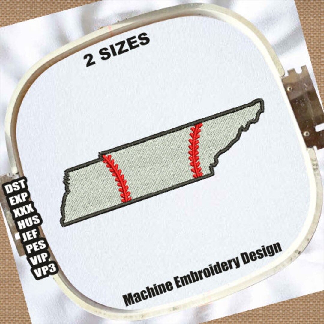 Baseball Tennessee Embroidery Patterns | Tennessee Baseball Softball ...