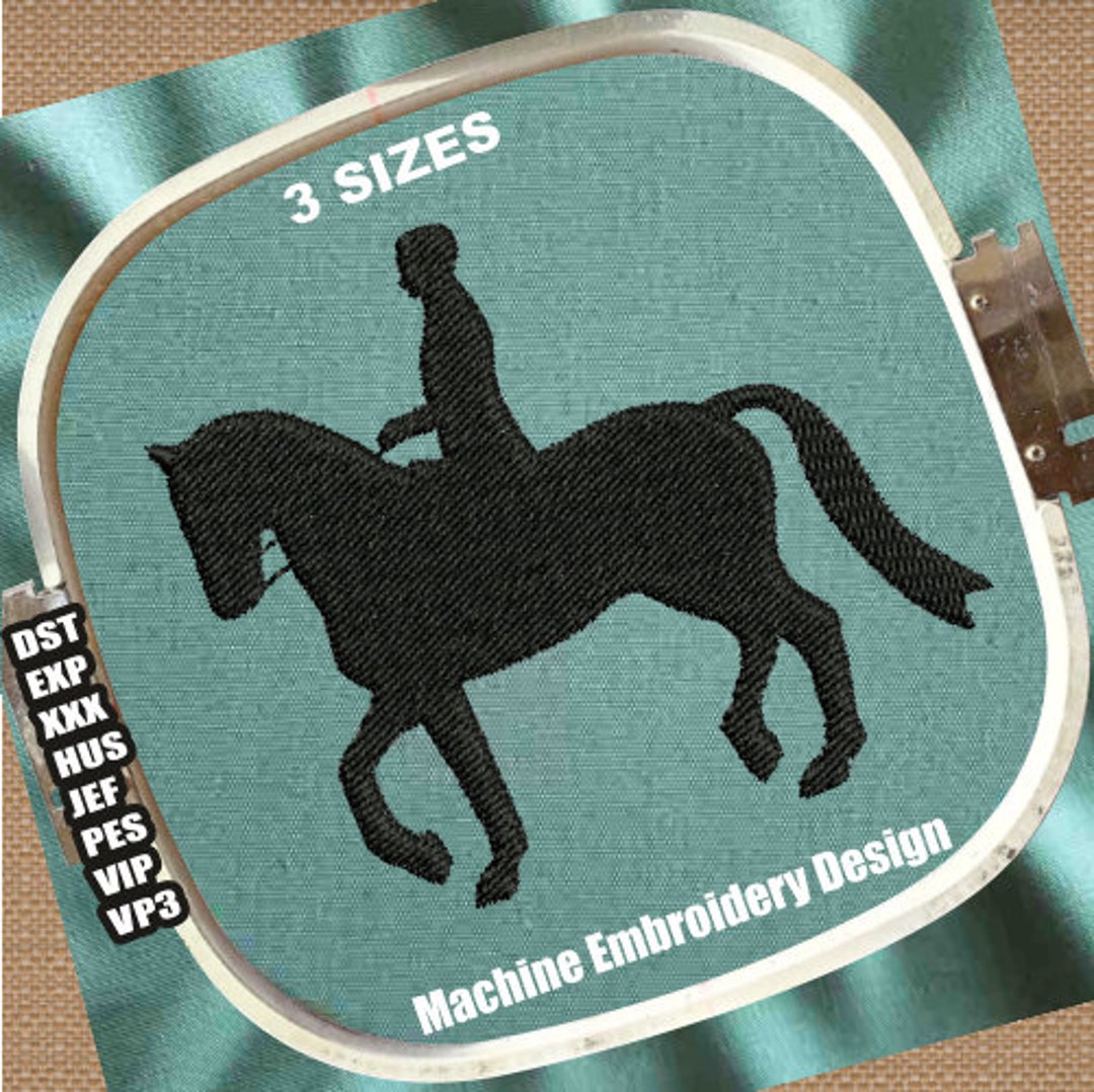 Stable Logo Horse Embroidery Design | Stable DST File | Horse Stable ...