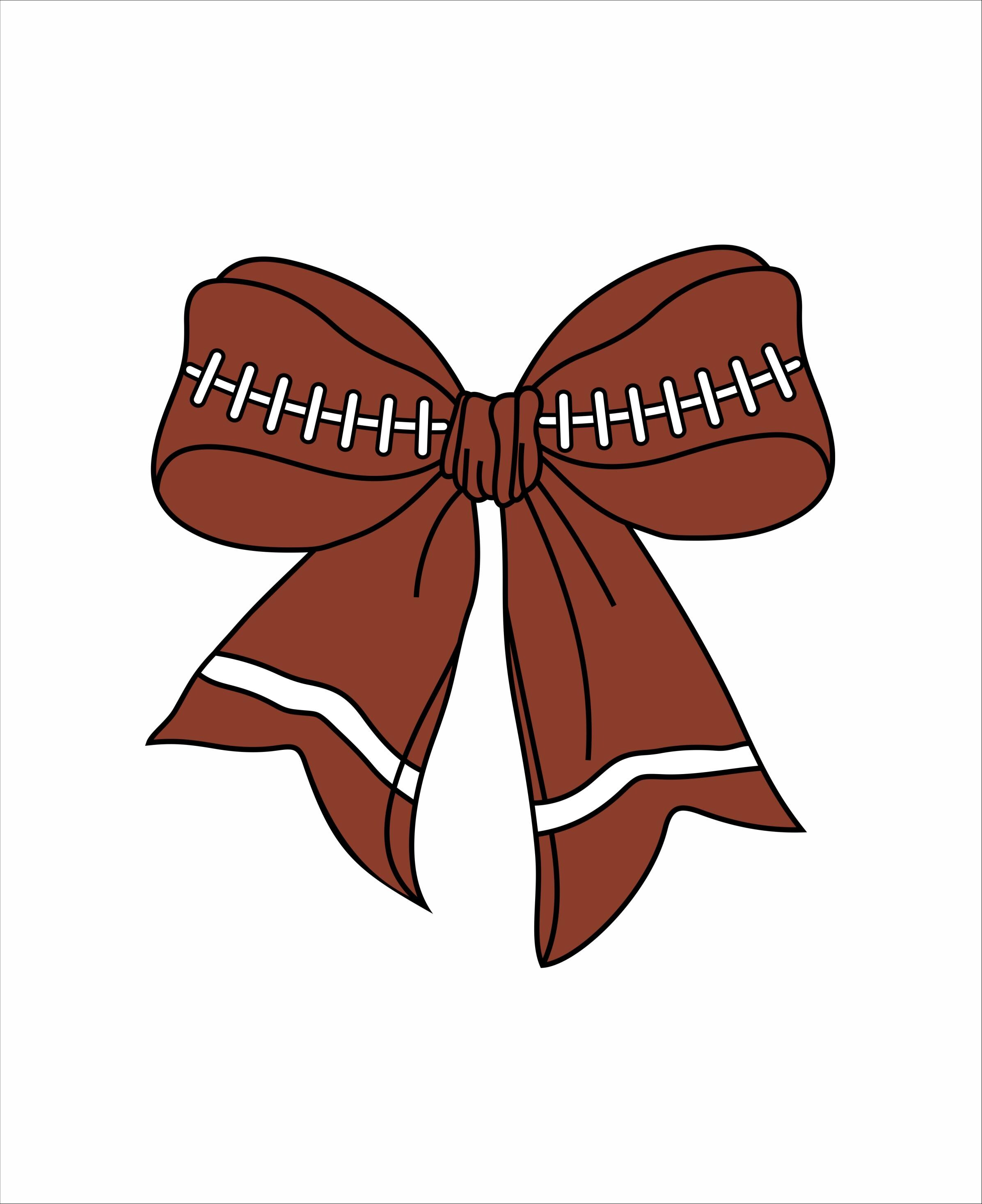 Football Coquette Bow Svg, Sports Coquette Bow Png, Football Coquette ...