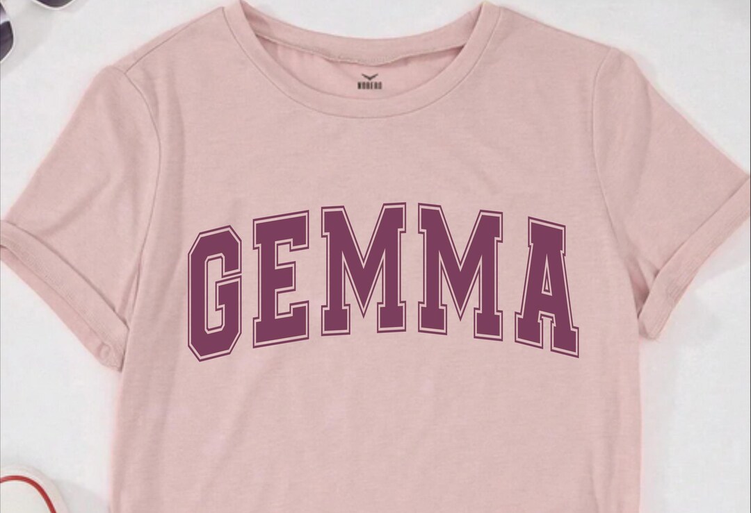 Gemma Letters Svg, Gemma Png, Gemma Font Vector File, Gemma Letters ...