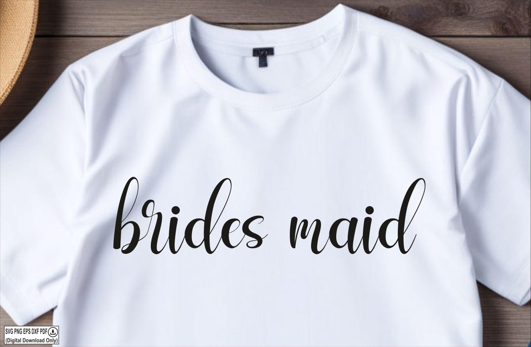 Bridesmaid Svg, Wedding Png, Marriage Vector File, Bachelorette Svg ...