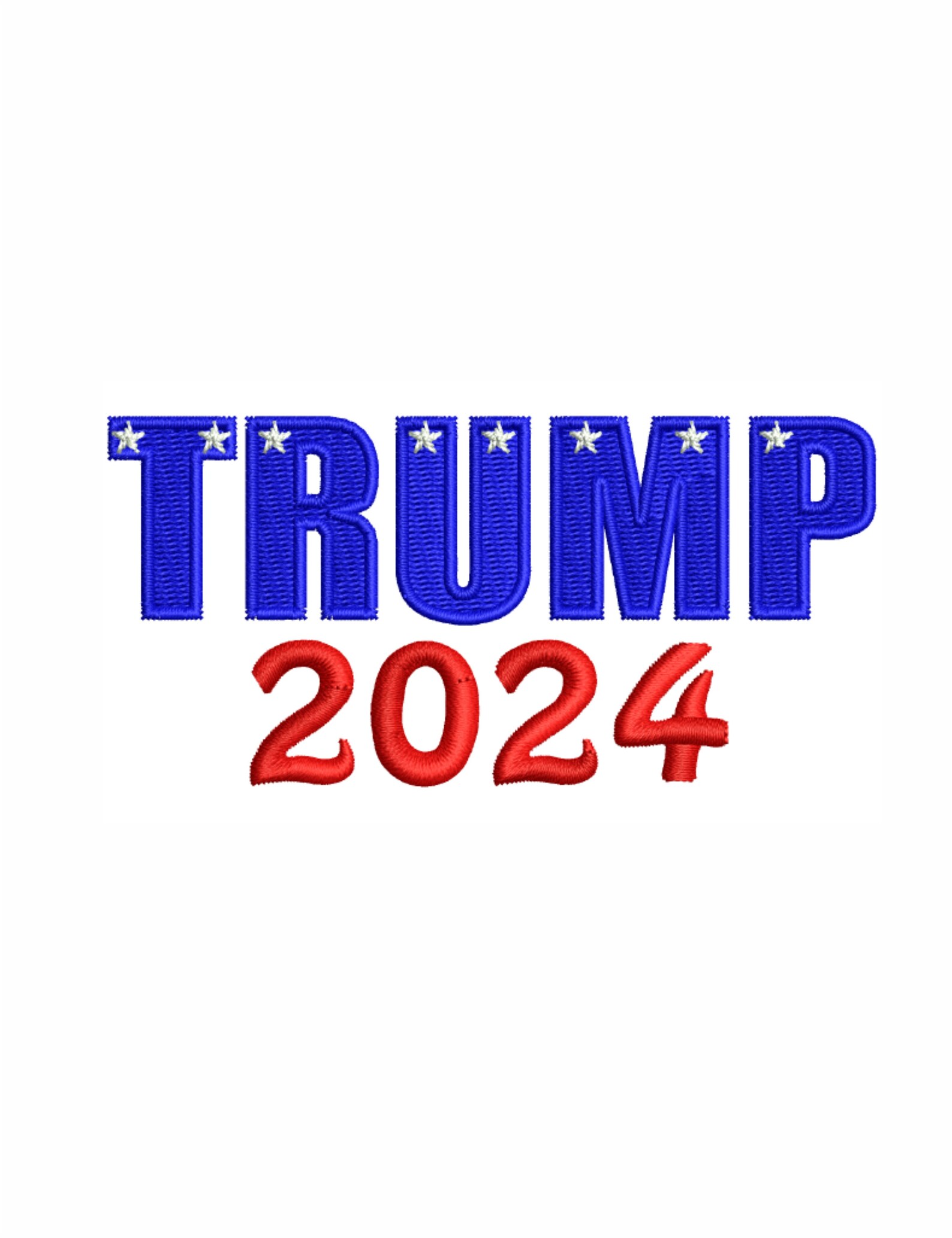 Trump 2024 Embroidery Design | Trump Machine Embroidery Design Pattern ...