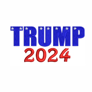 Trump 2024 Embroidery Design | Trump Machine Embroidery Design Pattern ...